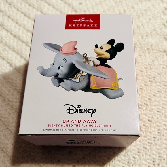 Disney | Holiday | New Disney Hallmark Mickey Mouse And Dumbo Ornament ...